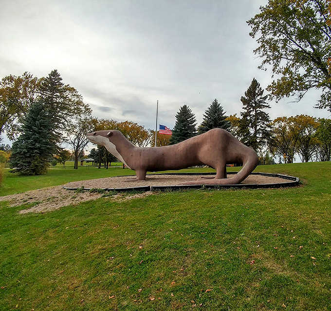 The quintessential Minnesota roadside experience: unexpected, slightly bizarre, utterly charming, and completely worth the detour.