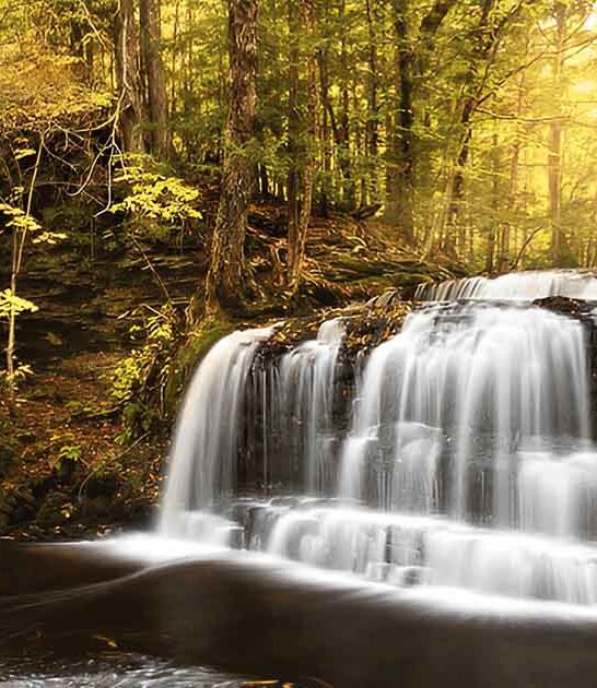 15 foot waterfall michigan ftr