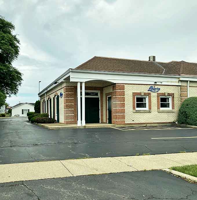 The unassuming exterior keeps the secret safe until you venture inside to discover Palatine's most unexpected treasure.