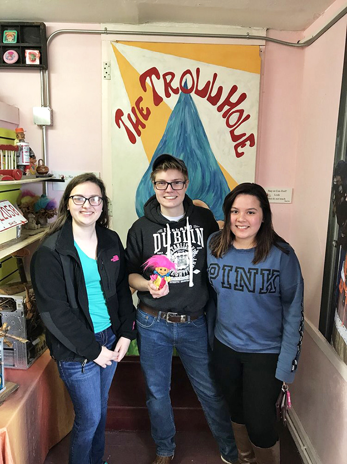 Visitors of all ages discover that troll enthusiasm is surprisingly contagious and wonderfully universal.