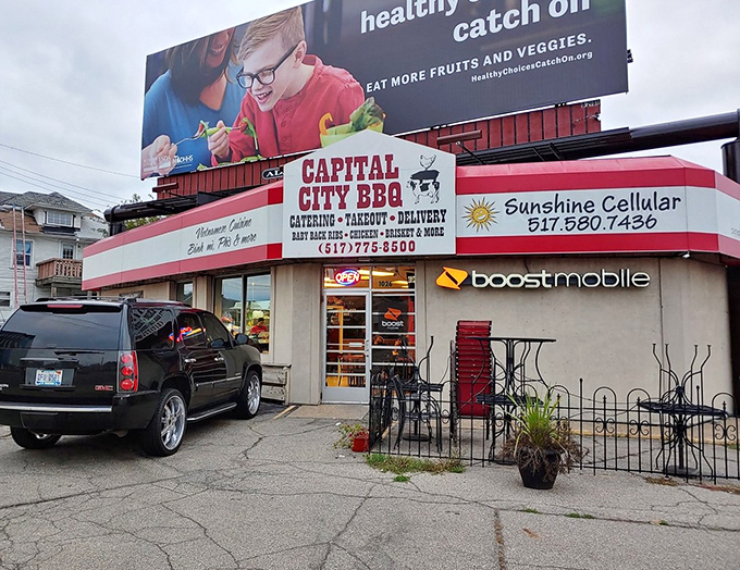 This entrance has become a portal to unexpected culinary joy for locals and visitors alike seeking authentic flavors and creative combinations.