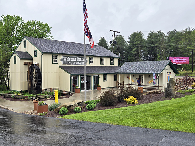 The Hocking Hills Welcome Center proudly houses this quirky collection, proving that sometimes the most memorable attractions come in unexpected packages.