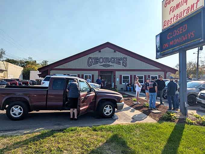 A full parking lot tells the story better than any review: this is where locals choose to eat when they want it done right.