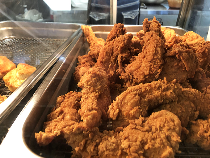 These tenders achieve the impossible&mdash;maintaining a shatteringly crisp exterior while keeping the chicken inside impossibly juicy and flavorful.