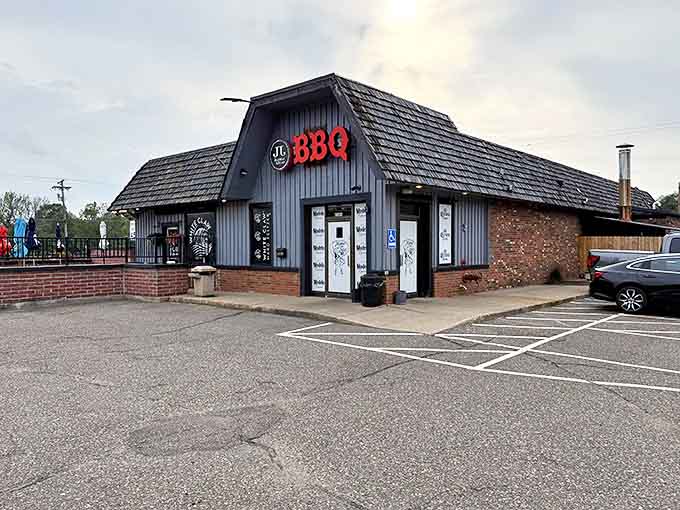 Where barbecue journeys begin and end &ndash; an unassuming exterior that hides extraordinary flavors within.