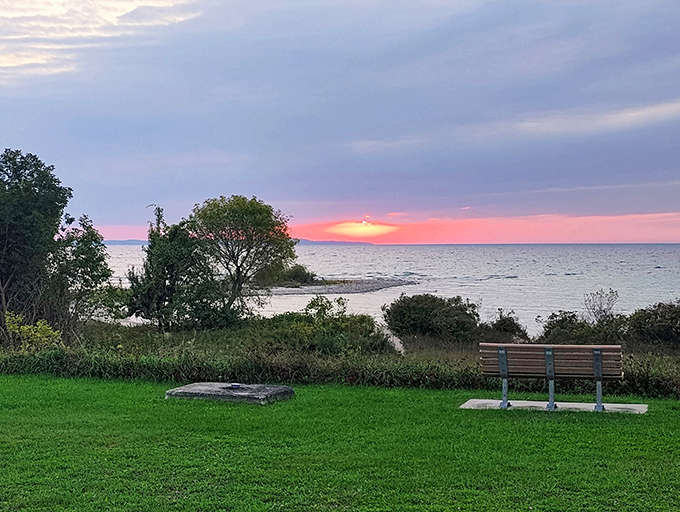 Nature's grand finale &ndash; a sunset that makes you forget whatever was bothering you earlier today.