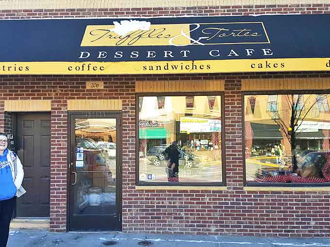 The storefront stands as a beacon of buttery hope on Main Street, its windows offering tantalizing previews of the treasures within.