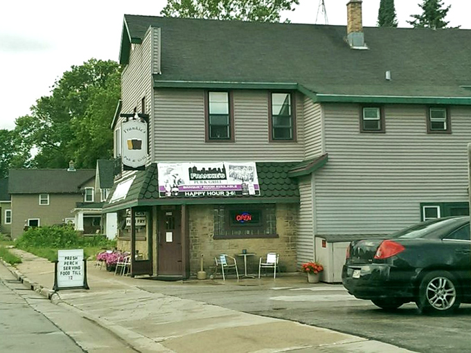 From the outside, you'd never guess the burger wonderland that awaits inside this neighborhood gem. Don't judge a pub by its siding.