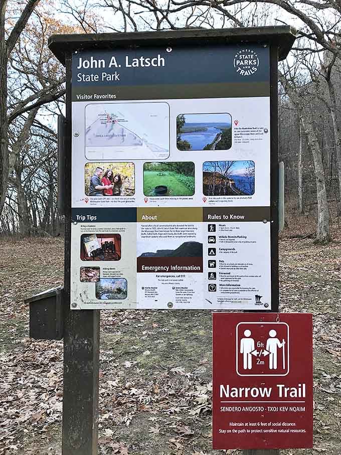 The park's entrance kiosk stands ready to welcome adventurers &ndash; the first page in a story of natural wonder waiting to unfold.