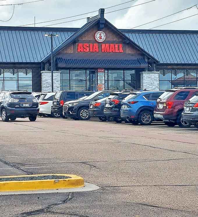 A full parking lot tells the story of Asia Mall's popularity &ndash; where Minnesotans flock for authentic Asian flavors without the international airfare.
