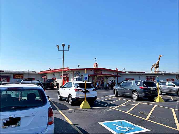 The entrance to this retail wonderland promises adventure&mdash;a giraffe statue stands sentinel, welcoming shoppers to a place where the ordinary becomes extraordinary.