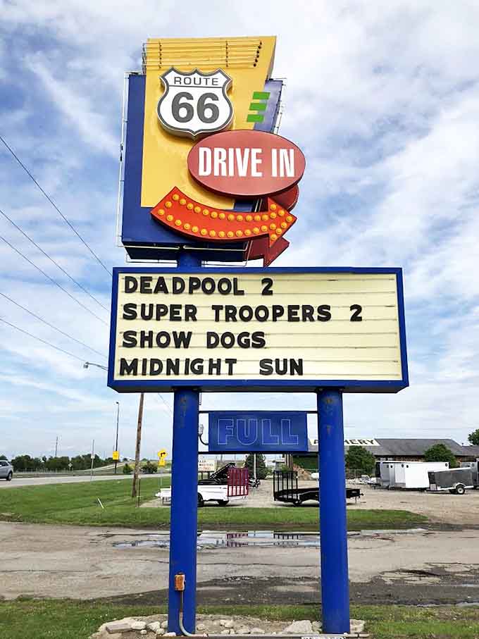 Even in daylight, the massive screen commands attention, standing ready to transport viewers to worlds limited only by imagination.