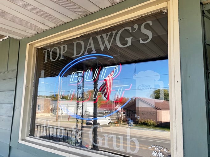 "Welcome to Top Dawg's Pub & Grub" indeed &ndash; where your burger bucket list just got 108 items longer.