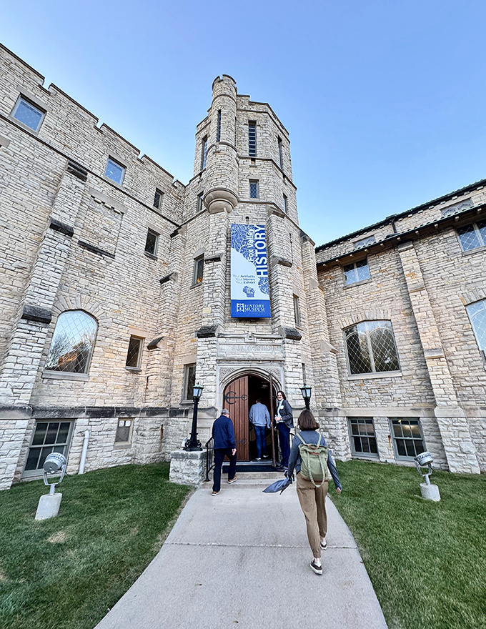 The grand entrance welcomes history buffs and casual visitors alike into a world where the past isn't just remembered &ndash; it's experienced.