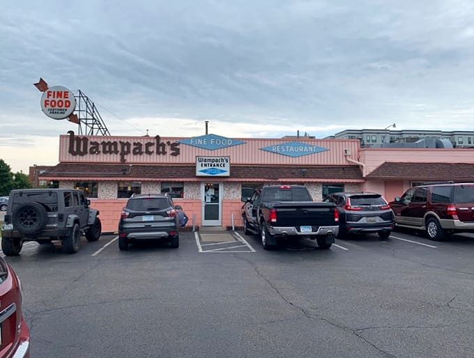 The parking lot fills early with locals who know that the best breakfast in town is worth setting the alarm for.