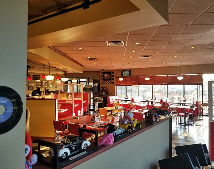 Cute decorations: Every corner tells a story in this museum of Americana, where yesterday's treasures create tomorrow's dining memories.