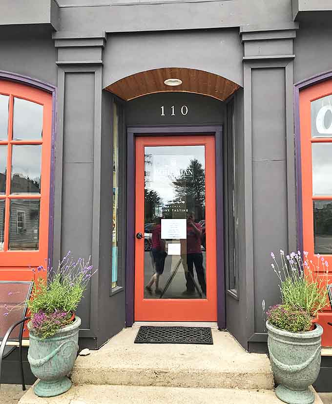 Those orange doors don't just mark an entrance &ndash; they're a portal to a breakfast experience that will recalibrate your expectations of what morning meals can be.