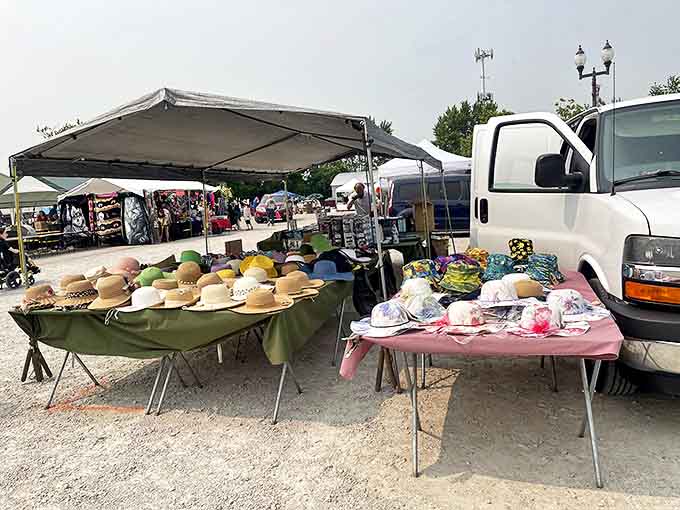 A sea of sun protection with vintage flair. These aren't just hats&mdash;they're portable shade, bad hair day solutions, and instant style upgrades.