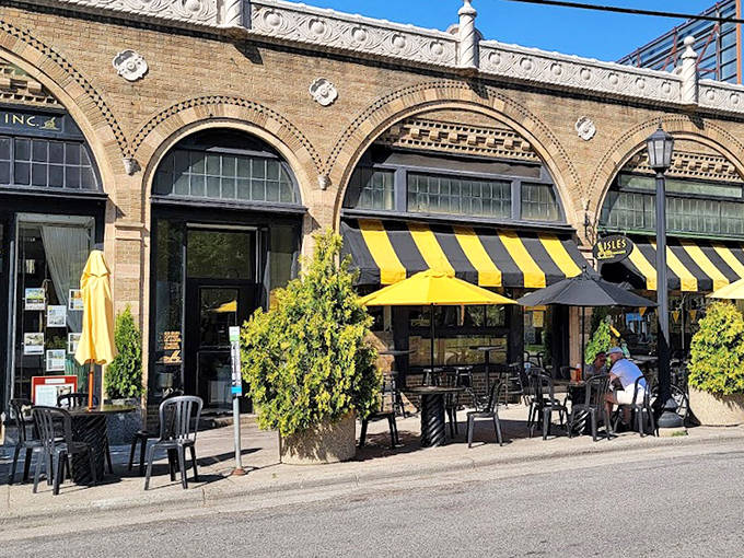 The silver exterior gleams in the sunshine like a beacon of hope saying, "Yes, there are still places where the coffee is strong and the pie is homemade."