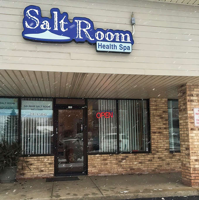 The unassuming storefront hides a wellness oasis, proving that the best treasures are often the ones you have to seek out.