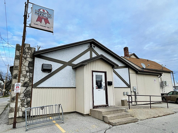 An unassuming, inviting storefront welcomes visitors to Cheesesteak Rebellion, where Green Bay locals gather for hearty bites and easygoing comfort.