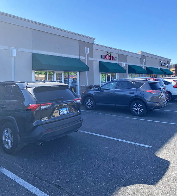 The parking lot fills early and empties late – cars gathering like hungry pilgrims at this temple of comfort food and nostalgia.