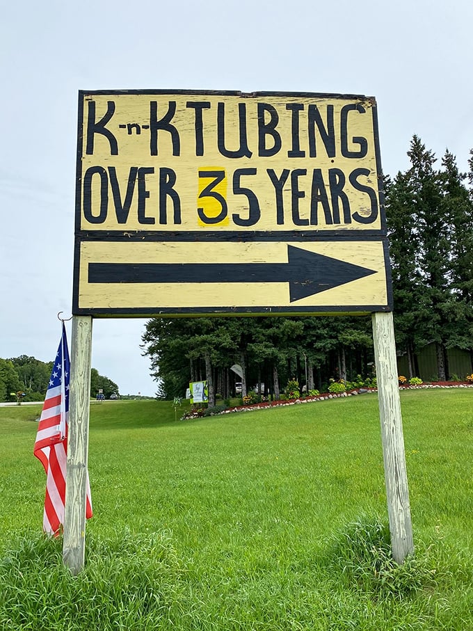 Over 35 years of floating excellence &ndash; the roadside sign that's guided generations of Minnesotans to summer bliss.