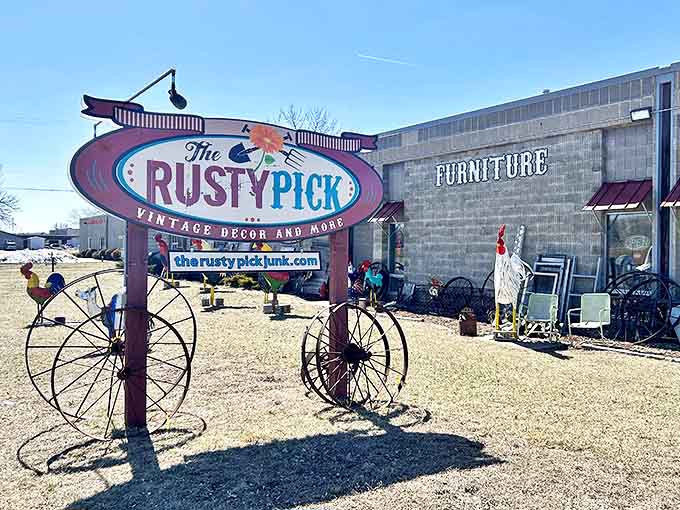 The bold signage announces what locals already know – these aren't just hot dogs, they're a Battle Creek institution.