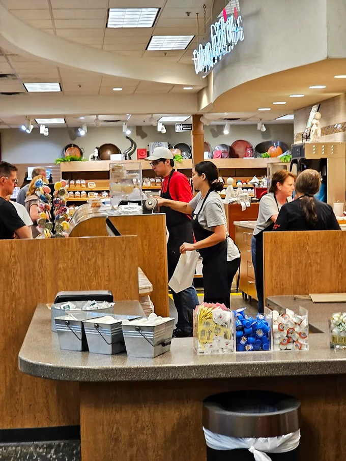 The dedicated staff at Tobie's Restaurant & Bakery are busy ensuring guests receive excellent service and delicious food, making every visit a pleasant experience.