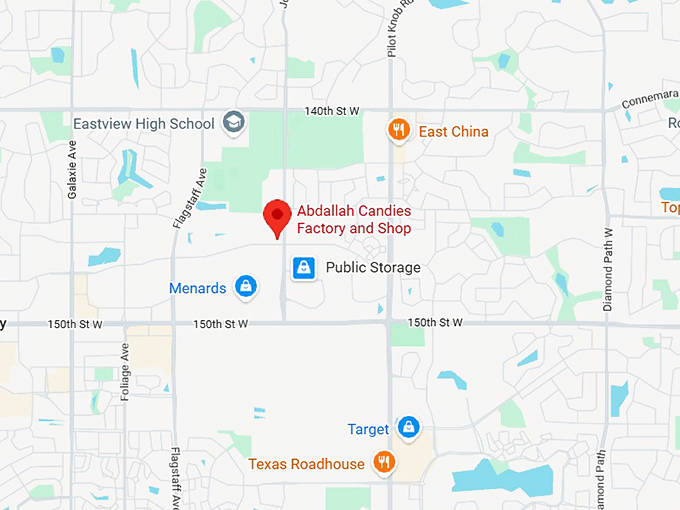 16. abdallah candies and gifts map