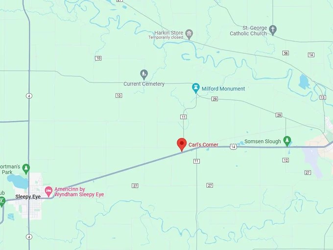 16. carls corner 10 map