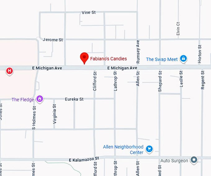 16. fabiano's candies map