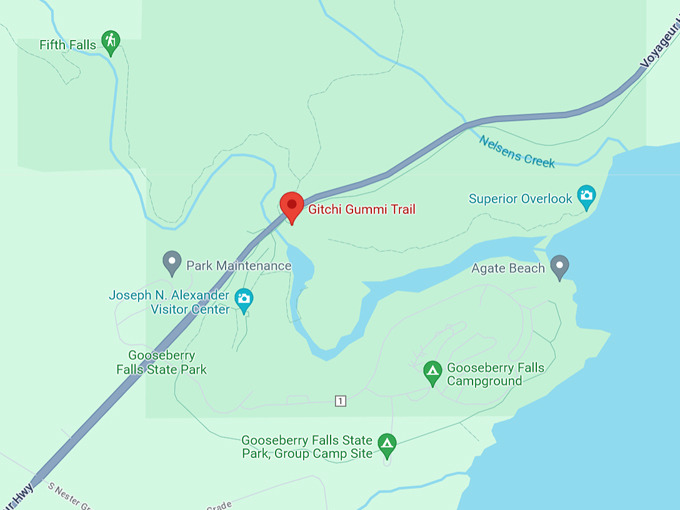 16. gitchi gummi trail 10 map