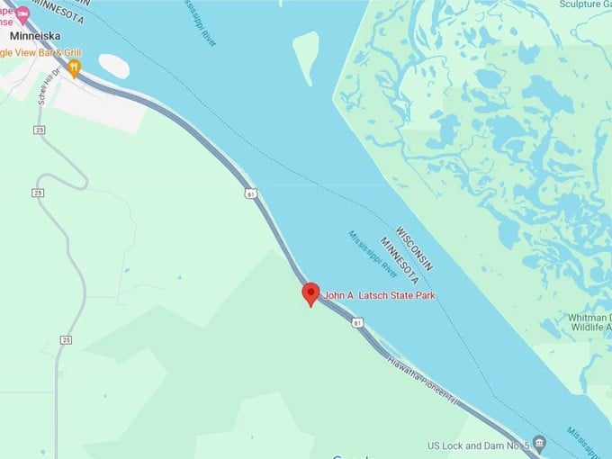 16. john a latsch state park 10 map