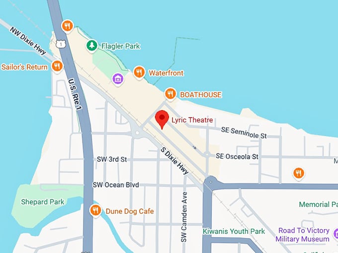 16. lyric theatre map