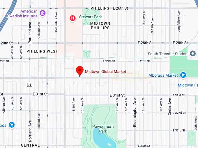 16. midtown global market map