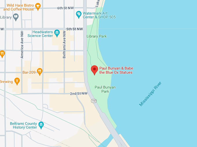 16. paul bunyan babe the blue ox