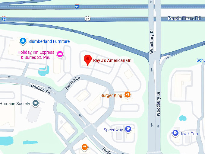 16. ray j's american grill map