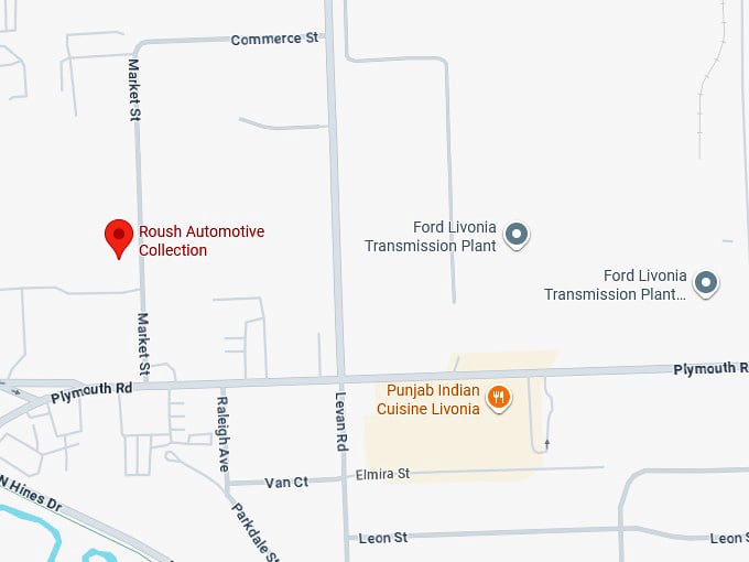 16. roush automotive collection map