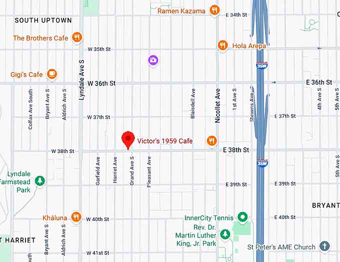 16. victor's 1959 cafe map