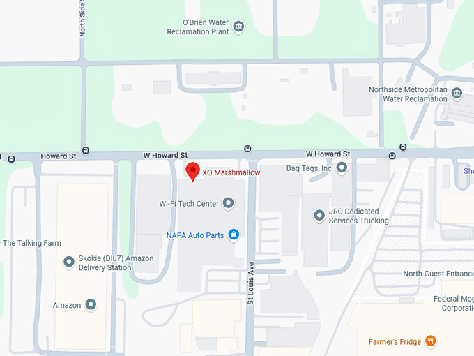 16. xo marshmallow map