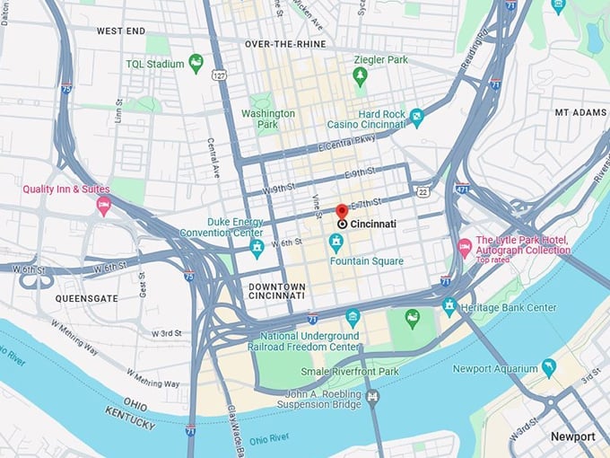 16. breathtaking drive ohio 10 map