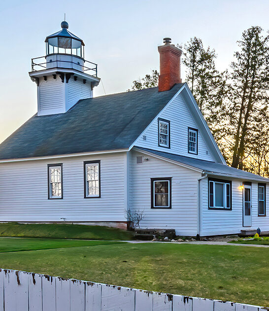 19th century michigan lighthouse ftr