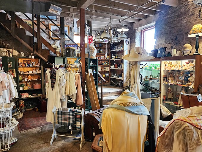 Step inside Staples Mill and discover a wonderland of vintage treasures, where clothing, collectibles, and memories from bygone eras await your discovery.