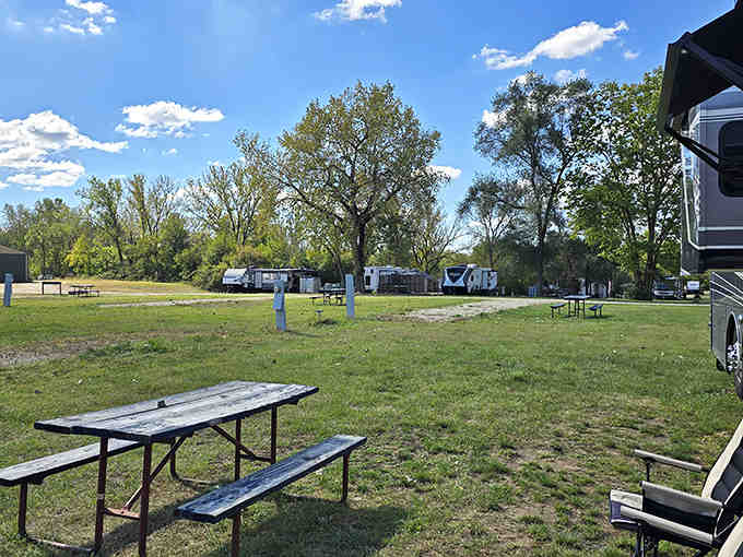 Camping under Midwestern stars takes on new meaning when your morning view includes verdant plains instead of just another cornfield.