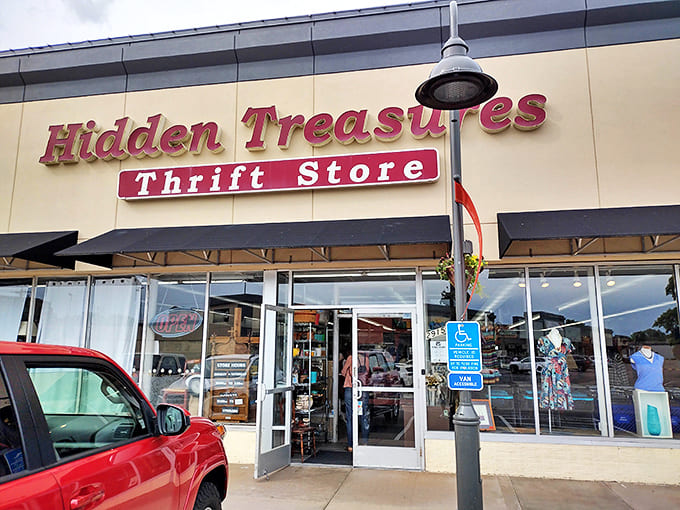 Step through these doors and leave behind the world of mass-produced sameness. Adventure awaits for the curious and the thrifty alike.