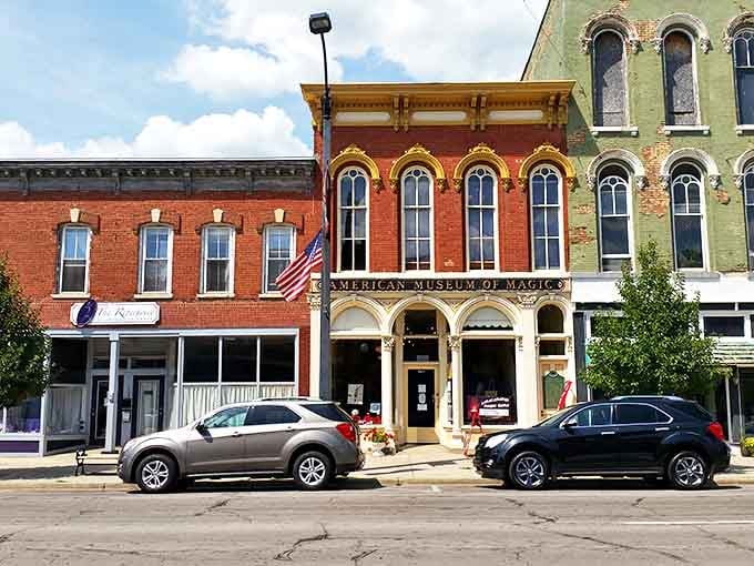 Standing proudly on Marshall's main street, this magical headquarters has transformed more times than a quick-change artist. History and mystery in one package!