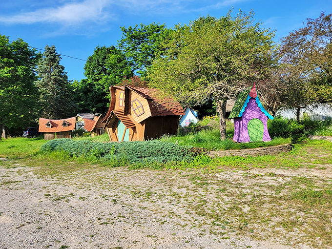 These aren't just houses &ndash; they're tiny masterpieces of imagination where crooked walls and miniature doors invite endless stories.