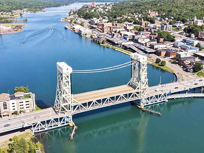 Houghton: Where historic architecture meets waterfront charm, this bustling college town serves as the perfect gateway to copper country adventures.
