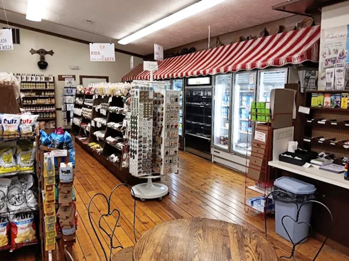 Step inside and witness retail therapy of the sweetest kind &ndash; wooden floors and striped awnings guiding you to caloric bliss.